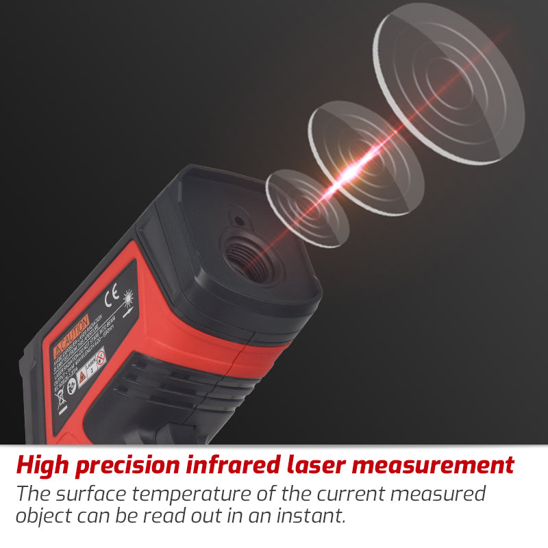 Industrial High Temperature Laser Infrared Thermometer TA603 A/B/C/D/E ...